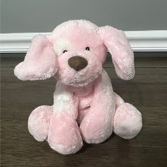 Gund | Toys | Gund Spunky Puppy Dog Stuffed Animal Plush Pink White ...